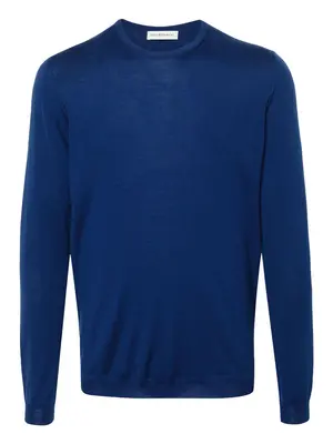 GOES BOTANICAL Merino Wool Sweater - Blue
