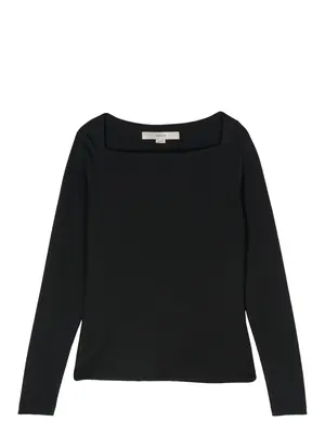 Remain Birger Christensen Longsleeve Jersey Top - Black