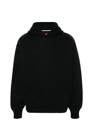 Nike Logo-embroidered Hoodie - Black