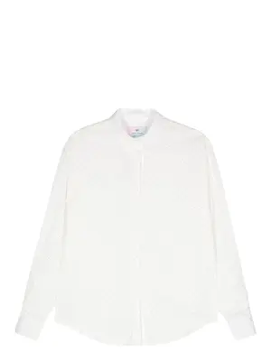 CHIARA FERRAGNI Rhinestone-embellished Shirt - White