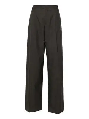 BLUMARINE Blumarine Logo-Plaque Trousers