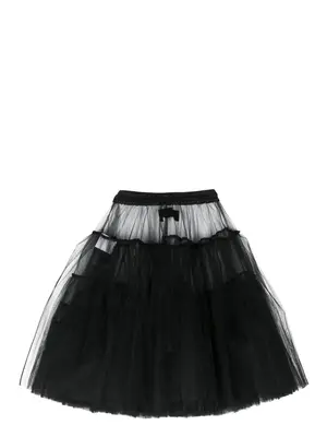 RUNDHOLZ Tulle Midi Skirt