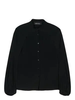 Federica Tosi Crepe Shirt - Black