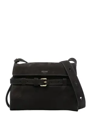 Moschino Tie Me Shoulder Bag - Black