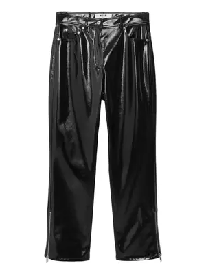 MSGM MSGM Drop-Crotch Tapered Trousers