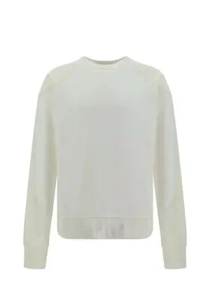 THOM KROM Panel-detailing Cotton Sweatshirt - White