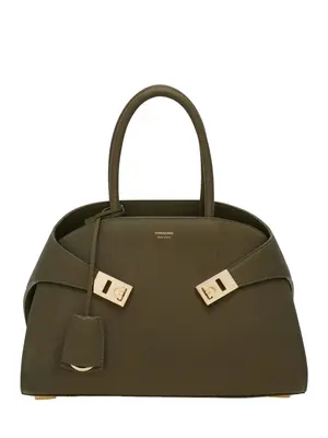 FERRAGAMO Ferragamo Small Hug Handbag Green