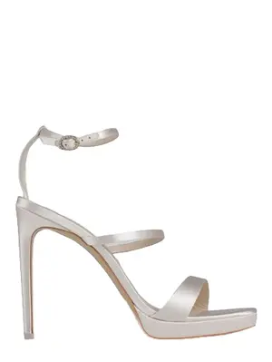 SOPHIA WEBSTER Ankle Strap Stiletto Sandals - Off White