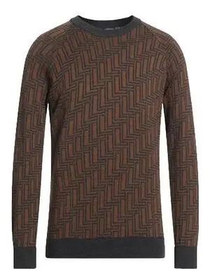 LARDINI Crewneck Sweater - Grey