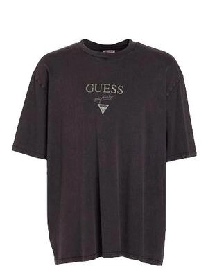 Guess T-shirt Size Cotton - Brown