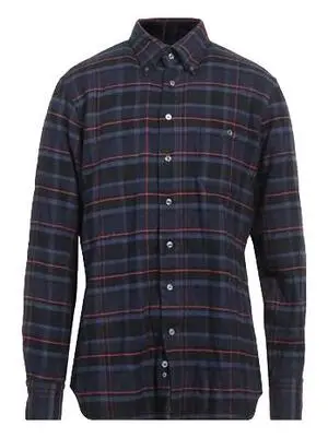 LARDINI Shirt Size Cotton, Tencel - Navy