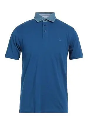HARMONT & BLAINE Polo Shirt Size Cotton - Blue