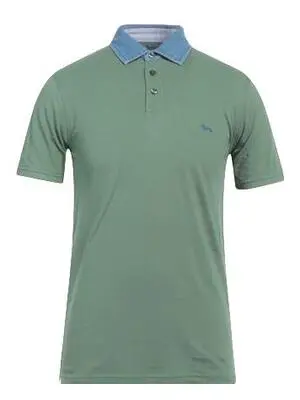 HARMONT & BLAINE Polo Shirt Size Cotton - Green