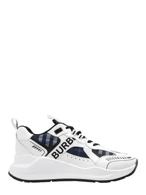 Burberry Sean Sneakers - White/navy Blue