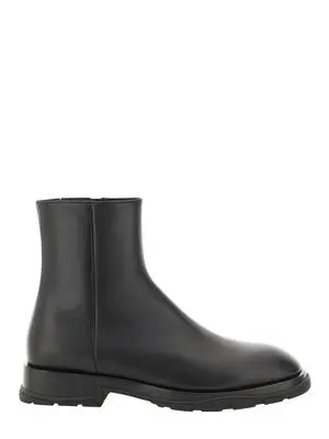 Alexander McQueen Slim Tread Boot - Black