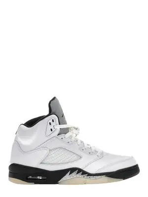 JORDAN Jordan 5 Retro Reverse Metallic Sneakers White/black/sail