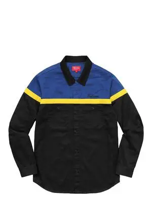 Supreme Blocked Work Shirt - Black