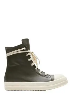 Rick Owens Luxor High-top Sneakers - Forest/milk