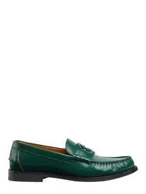 Gucci Interlocking G Loafers - Green