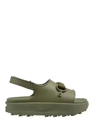Gucci Interlocking G Platform Sandal - Green
