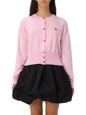 VIVIENNE WESTWOOD Buttoned Knit Sweater Pink