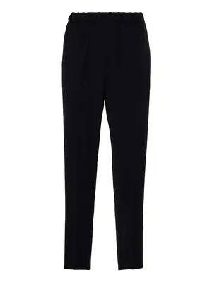 Dries Van Noten Pleated Slim Pants - Black