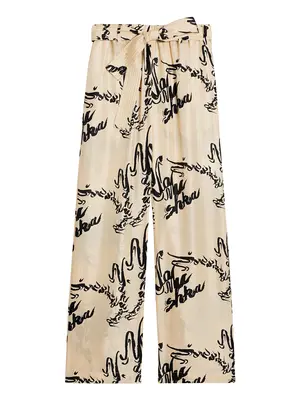 NANUSHKA Nanushka Jarine Printed Wide-Leg Pants