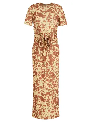 NANUSHKA Nanushka Printed Jersey Midi Dress