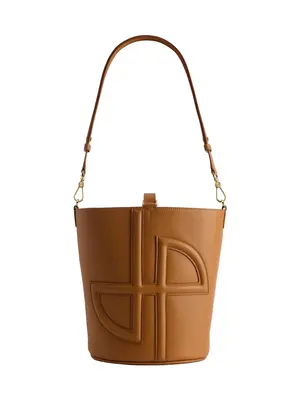 PATOU Jp Bucket Bag - Brown