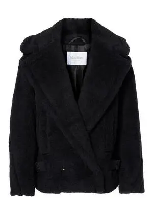 Max Mara Radice Teddy Jacket - Black