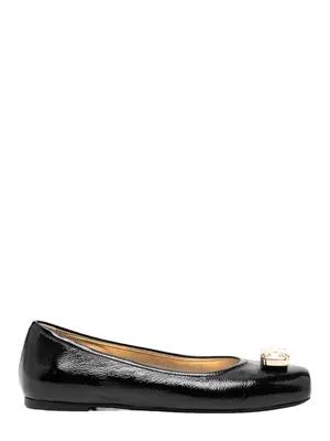 MADISON.MAISON Marion Ballet Flats - Black