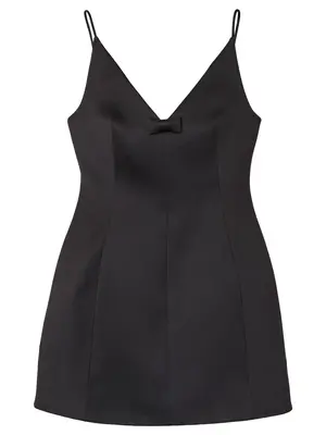 MARC JACOBS Marc Jacobs Satin Bow Mini Dress