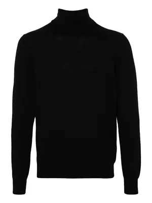 Tagliatore Virgin Wool Sweater - Black