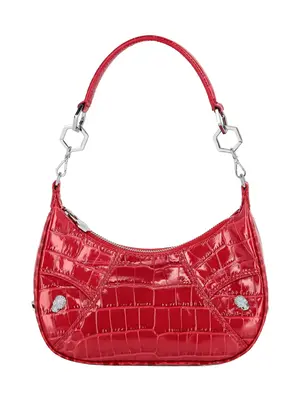 Philipp Plein Gothic Shoulder Bag - Red