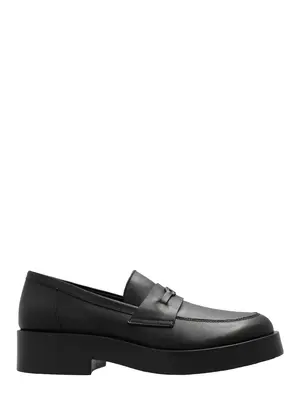 Casadei Lovecalf Loafers - Black