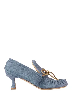 JW Anderson Babush Denim Pumps - Blue