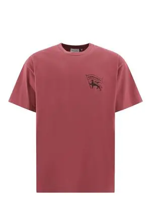 Carhartt Work In Progress Stamp' T Shirt - Fuchsia