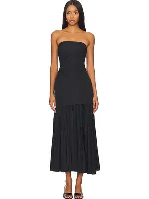 A.L.C. Austin Midi Dress - Black