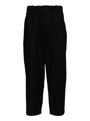 Yohji Yamamoto Switching Pocket Trousers - Black