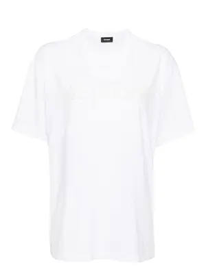 We11Done Pearl Logo T-shirt - White