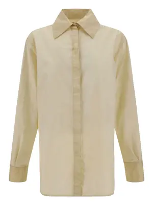 QUIRA Cotton Shirt - Neutrals