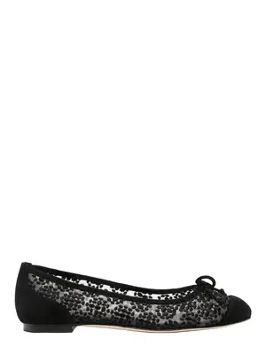 Manolo Blahnik Verona Ballet Flats - Black