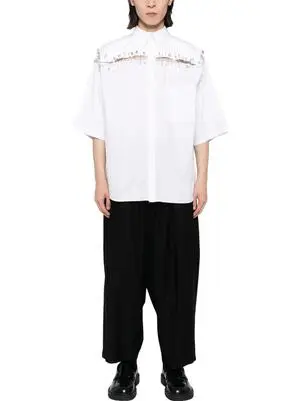 Yohji Yamamoto Standard 12 Tucks Trousers - Black