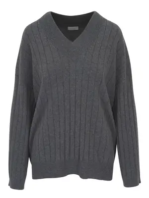 Brunello Cucinelli Cashmere Jumper - Grey