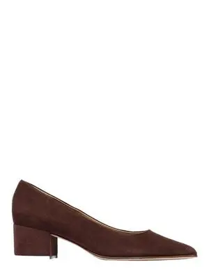 Bernardo Milie Block Heel Pumps Espresso