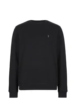 ALLSAINTS Organic Cotton Raven Crewneck Sweatshirt - Black