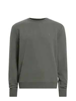 ALLSAINTS Organic Cotton Raven Crewneck Sweatshirt - Green