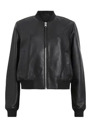 ALLSAINTS Leather Orten Bomber Jacket