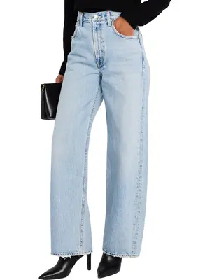 AGOLDE AGOLDE Low Curve Wide Leg Jeans Force