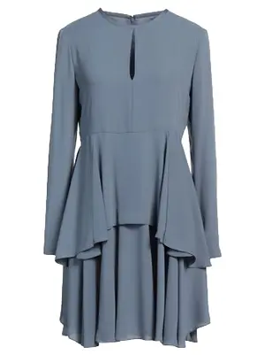 Emporio Armani Mini Flared Dress - Blue